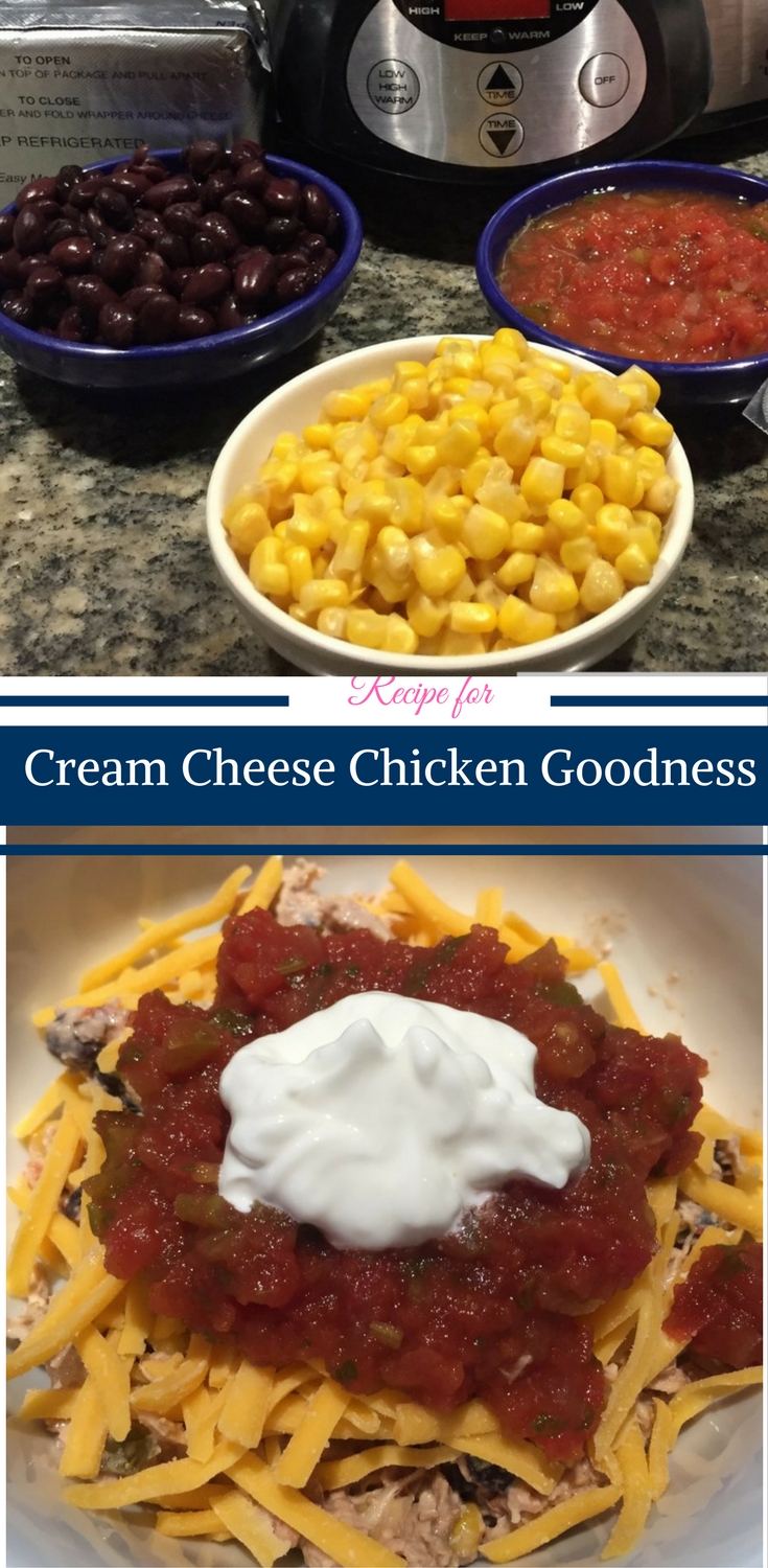 Cream Cheese Chicken Goodness • Happy Family Blog