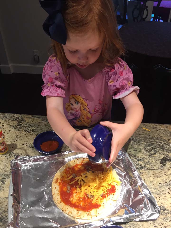 Cooking with a Toddler: Pizza • Happy Family Blog