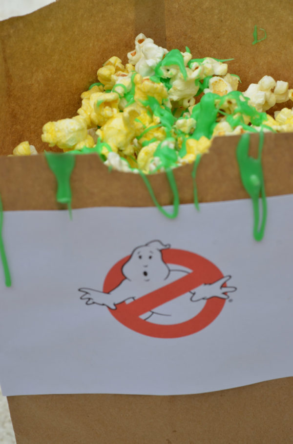 Ghostbusters Ecto Slime Popcorn • Happy Family Blog