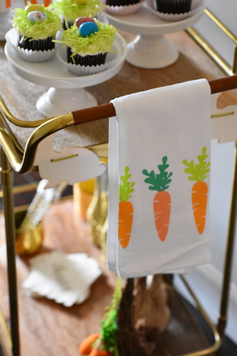 Bunny Treats Bar Cart and Easter Party • Happy Family Blog