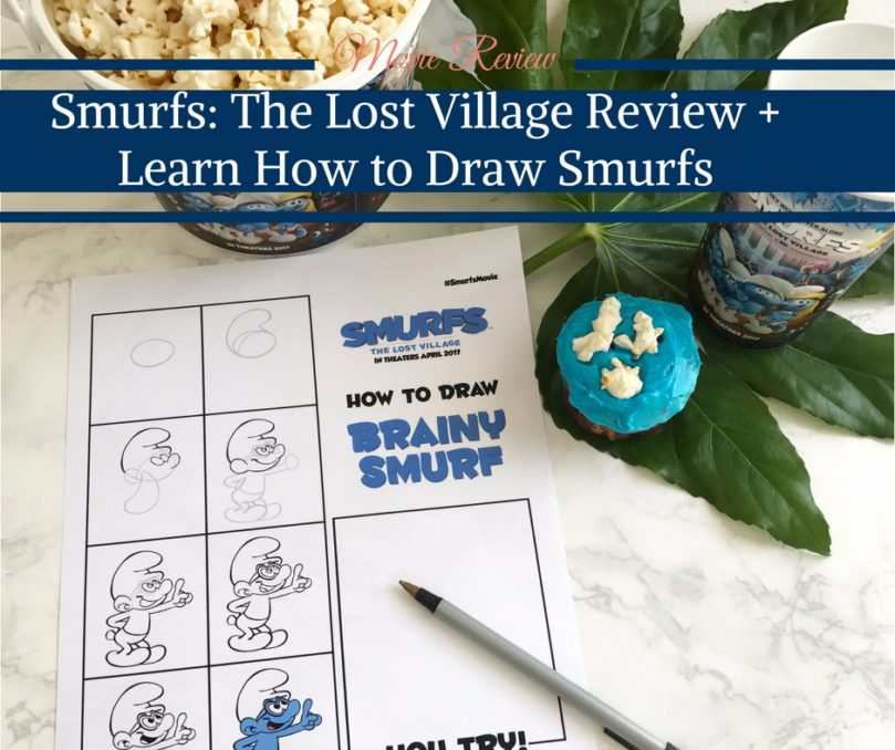 Smurfs The Lost Village Review + Learn How to Draw Smurfs • Happy ...