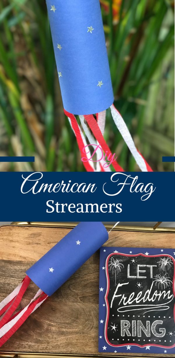 DIY American Flag Streamers • Happy Family Blog