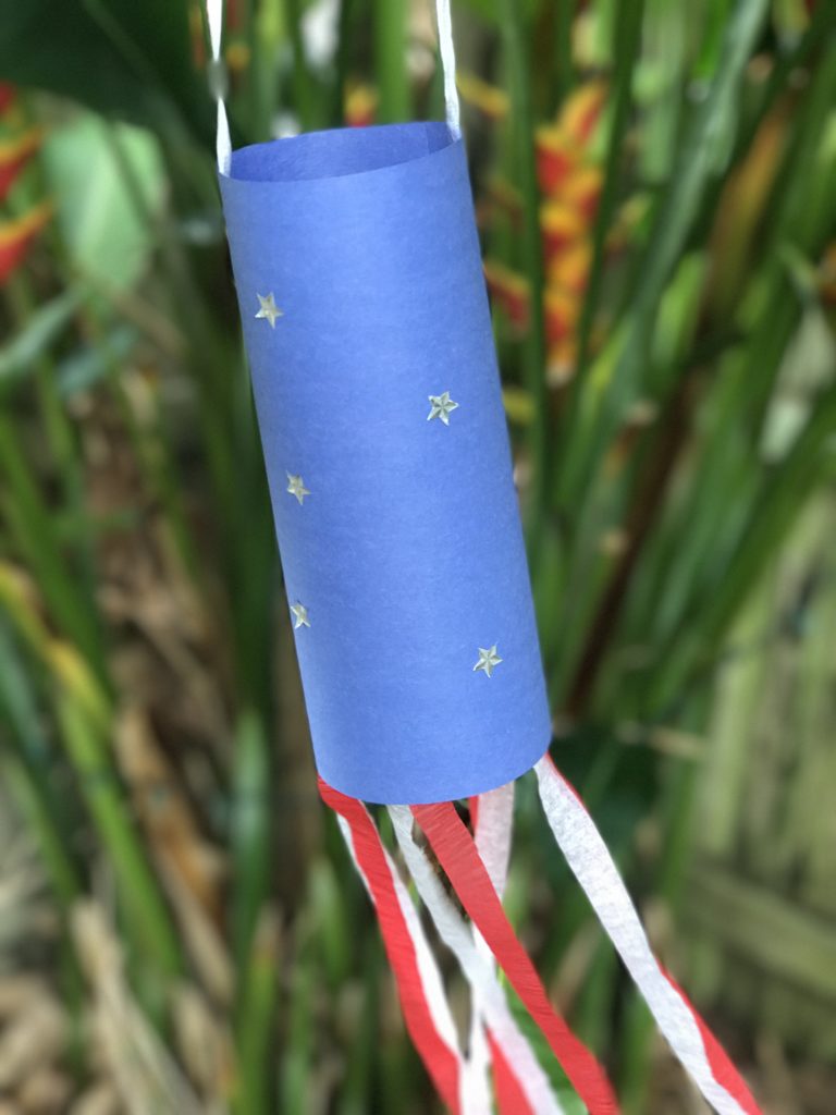 DIY American Flag Streamers • Happy Family Blog