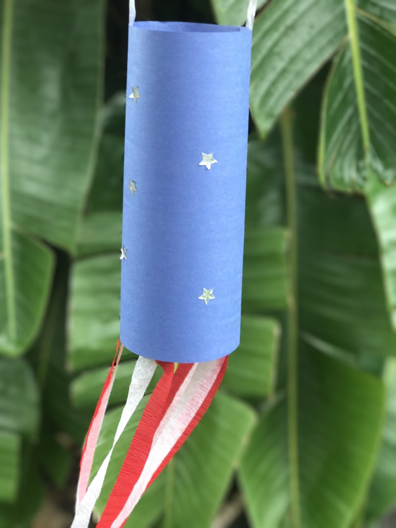 DIY American Flag Streamers • Happy Family Blog
