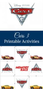 Cars 3 Printable Activities and Trailer • Happy Family Blog