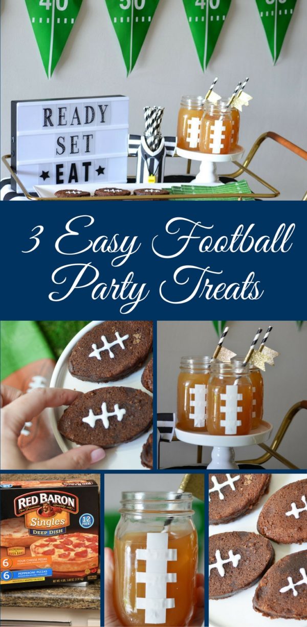 3 Easy Football Party Treats • Happy Family Blog