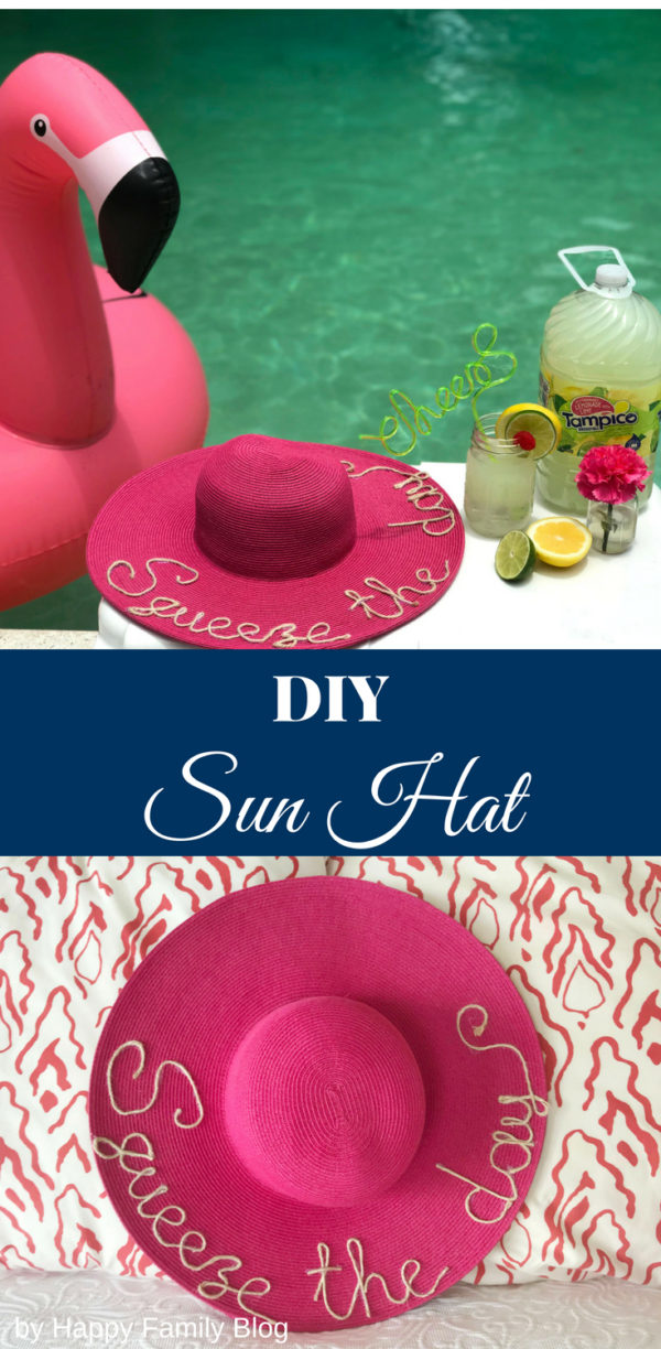 DIY Sun Hat • Happy Family Blog