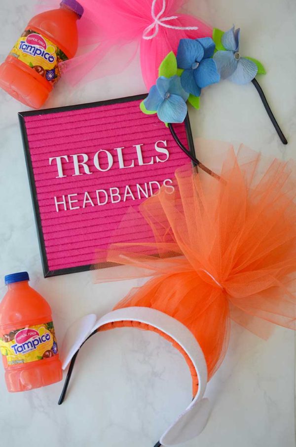 DIY Trolls Headband • Happy Family Blog