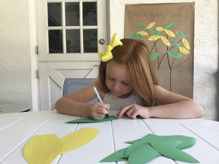 DIY Wishing Tree + My Wish for You Book • Happy Family Blog