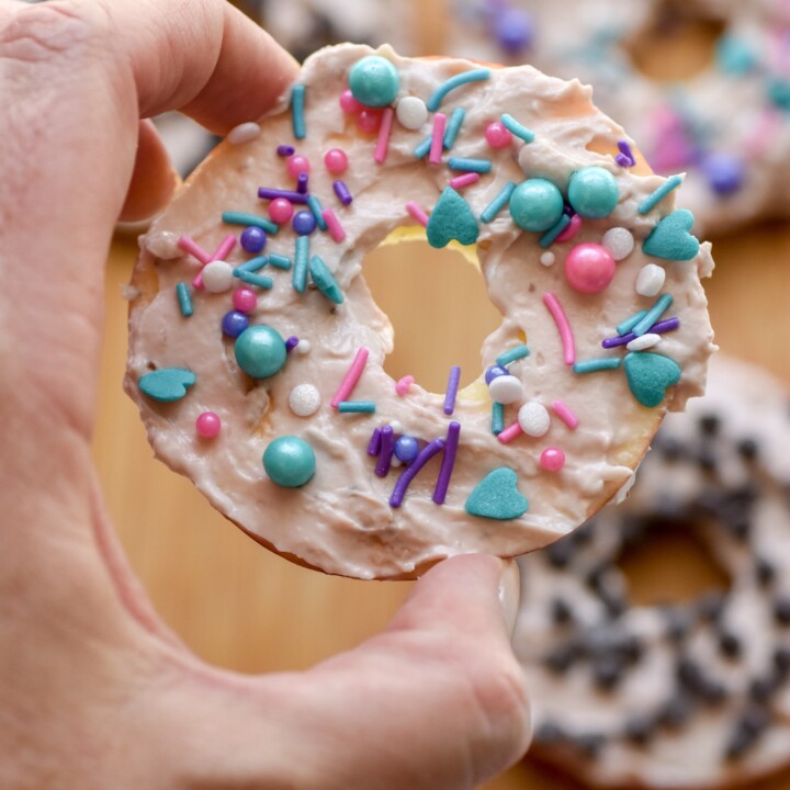 Healthy No Bake Apple Donuts • Happy Family Blog