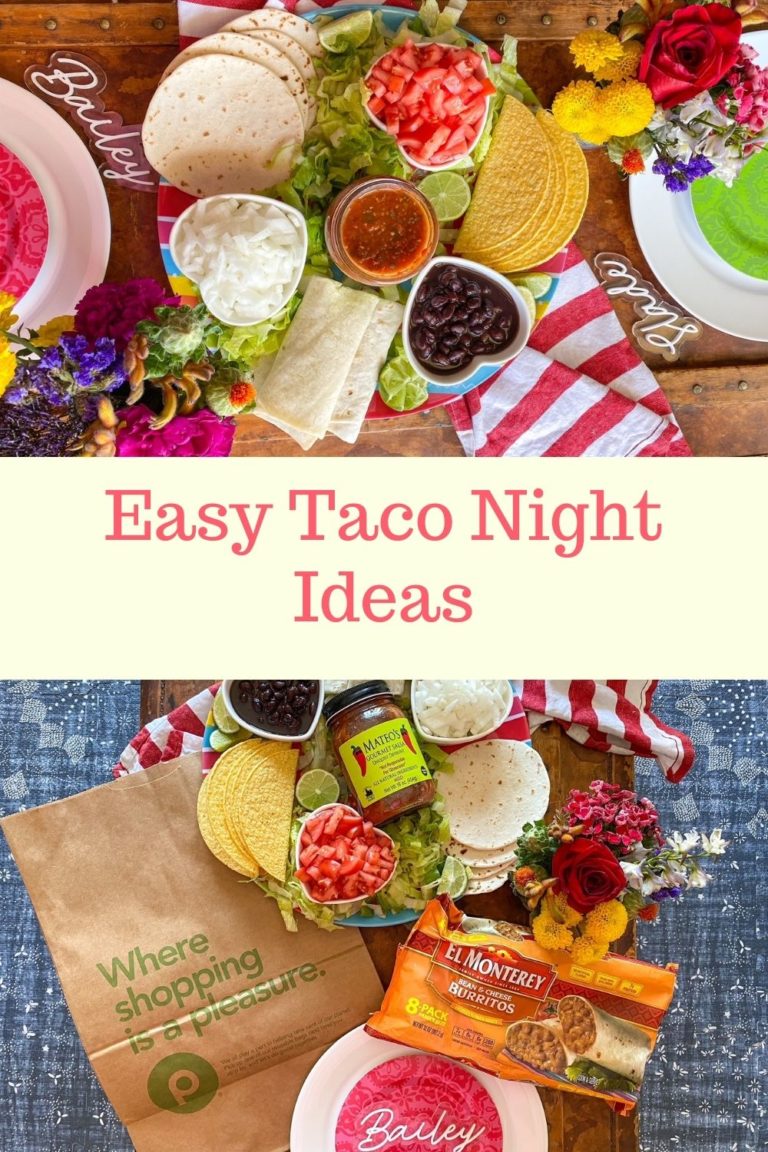 Easy Taco Night Ideas • Happy Family Blog