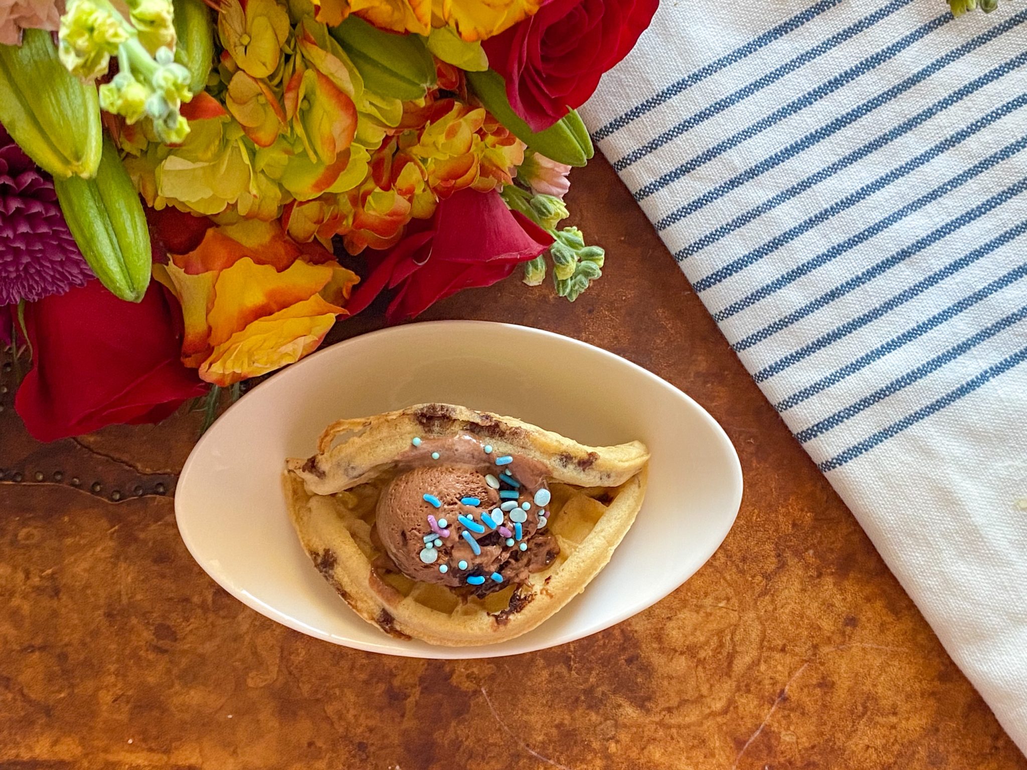 Ice Cream Taco Recipe with a Waffle Taco Shell • Happy Family Blog