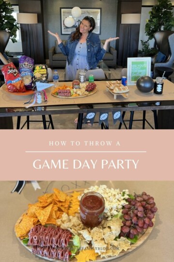 Game Day Party • Happy Family Blog